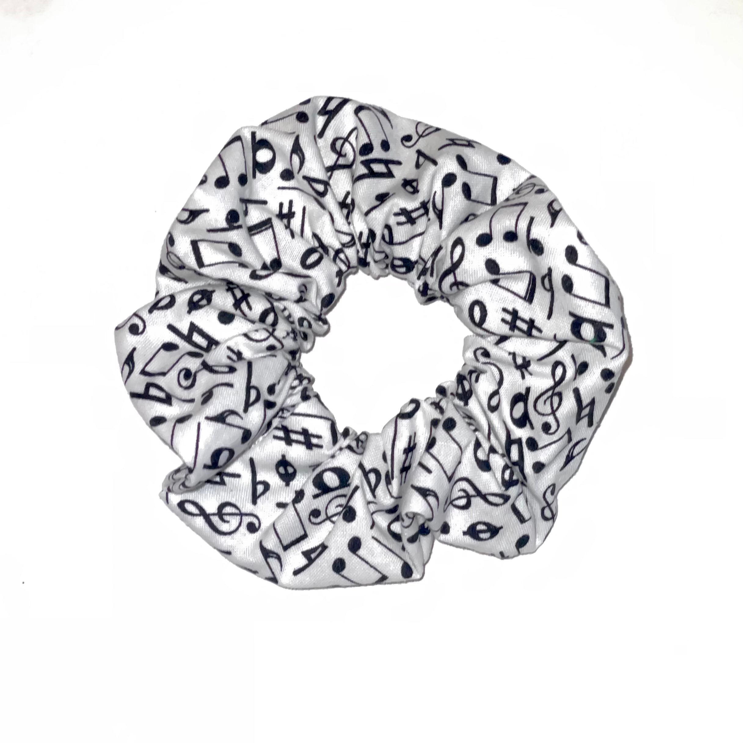 Music Notes Scrunchie – AMarieEcoSew
